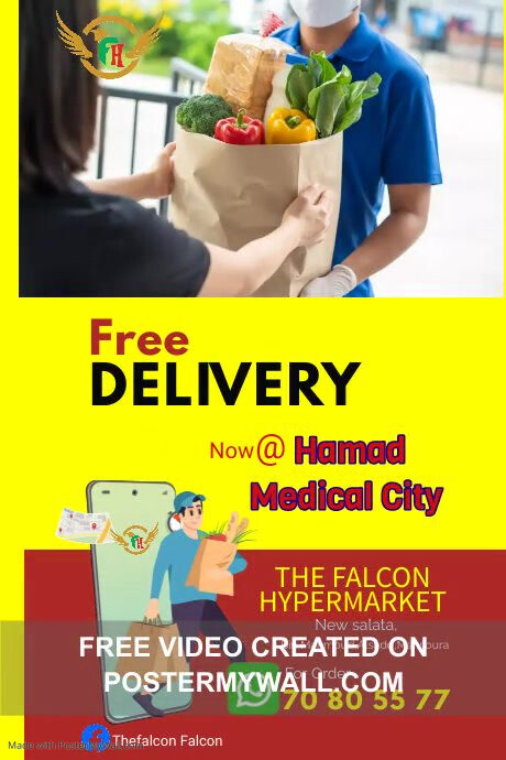 Grocery Delivery Service | PosterMyWall