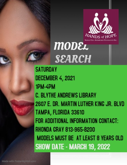 Copy of Model search | PosterMyWall