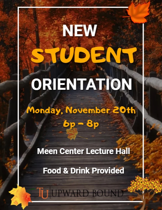New Student Orientation | PosterMyWall