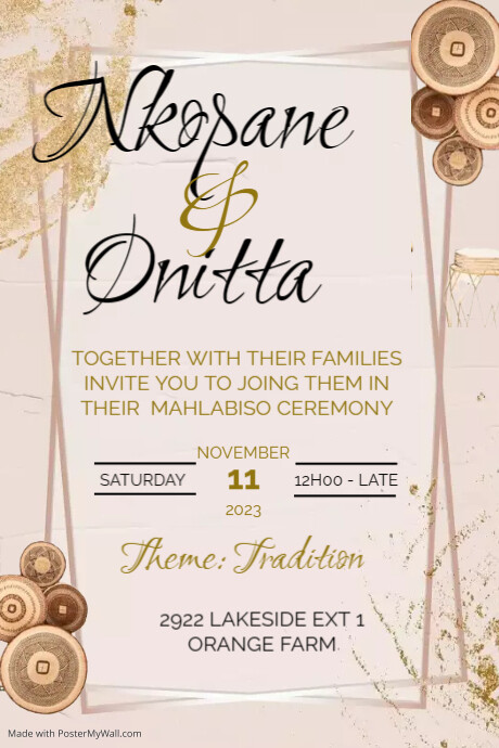 Invitation card | PosterMyWall