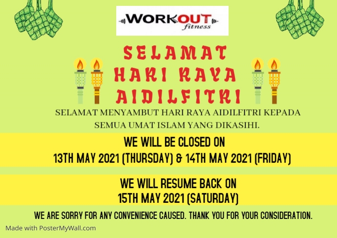 HARI RAYA ADV | PosterMyWall