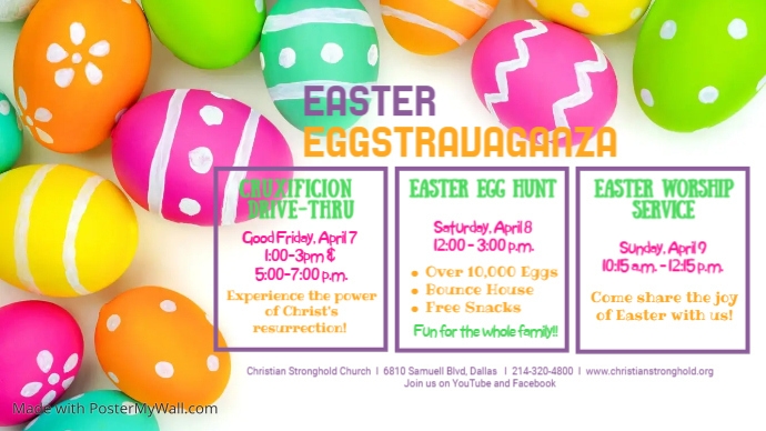 EASTER CELEBRATION | PosterMyWall