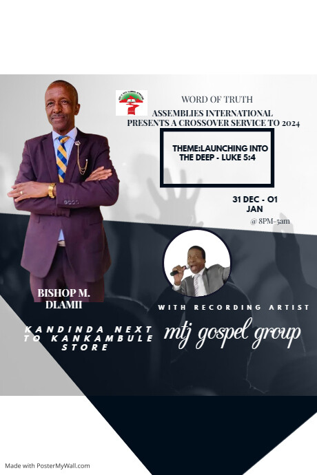 Gospel Concert | PosterMyWall