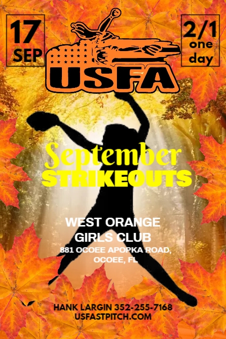 September Strikeouts | PosterMyWall