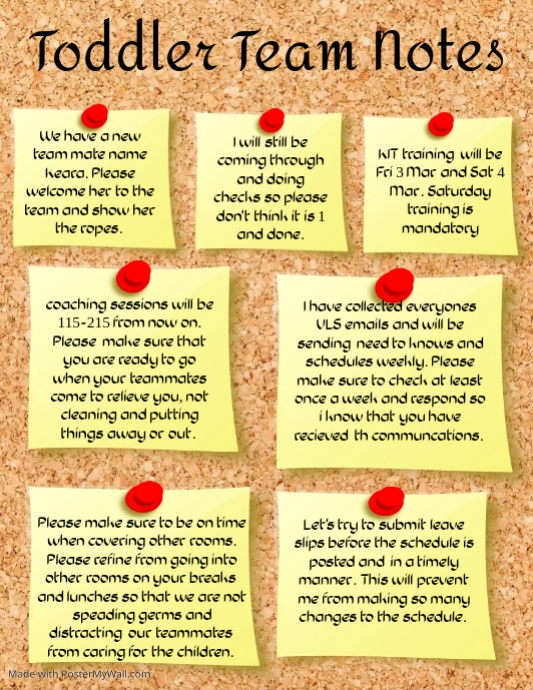 NOTES | PosterMyWall