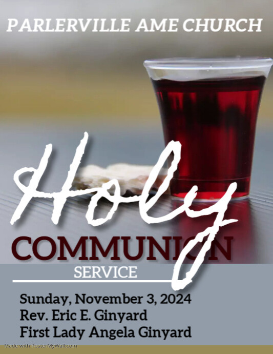 Holy Communion | PosterMyWall