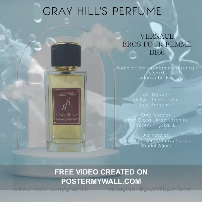 Perfume ad bottle template | PosterMyWall