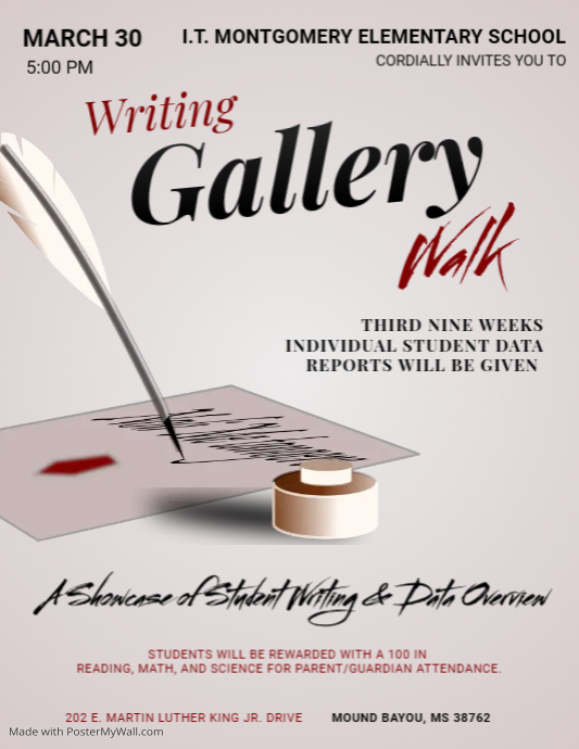 Writing Gallery | PosterMyWall