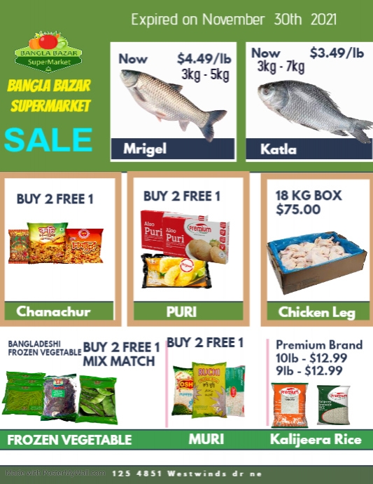 Copy of Mini Market | PosterMyWall