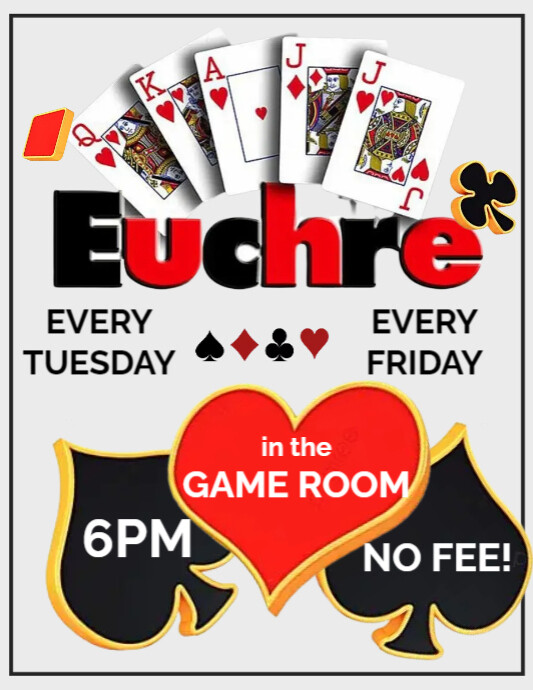 EUCHRE | PosterMyWall