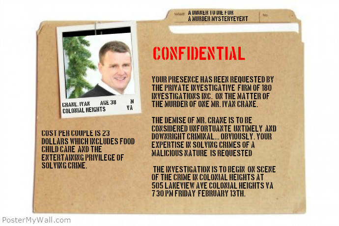 Murder Mystery | PosterMyWall