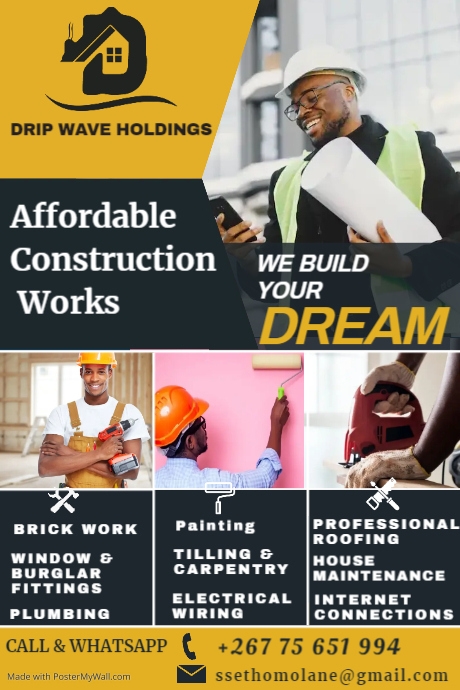 Copy of HOME REPAIR SERVICE FLYER | PosterMyWall