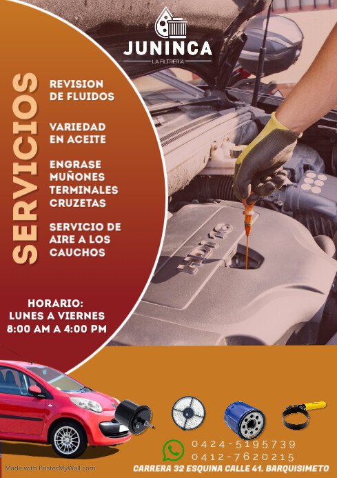 Oil Change Services Flyer | PosterMyWall