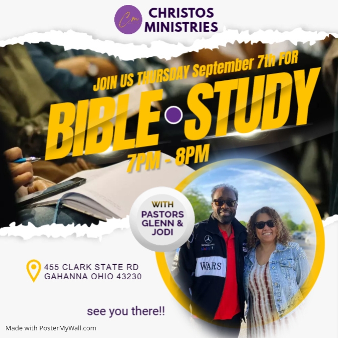 bible study | PosterMyWall