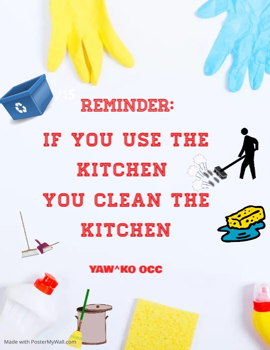 Cleaning Poster | PosterMyWall