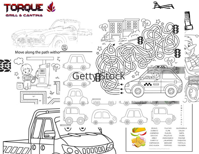 Copy of Kids Menu Back | PosterMyWall