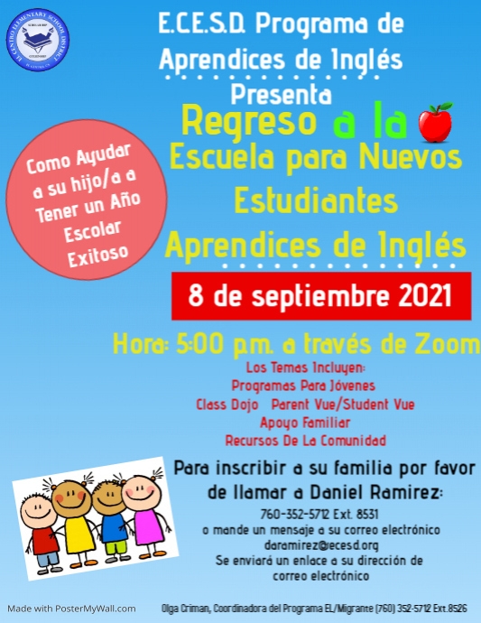 Spanish Back to School Flyer | PosterMyWall