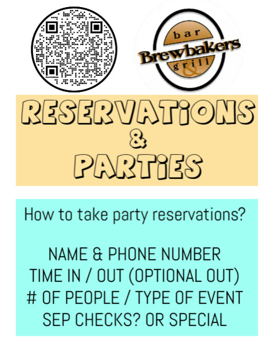 RESERVATION BOOK | PosterMyWall