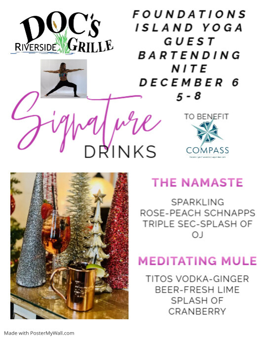 Signature Drink Poster Template | PosterMyWall