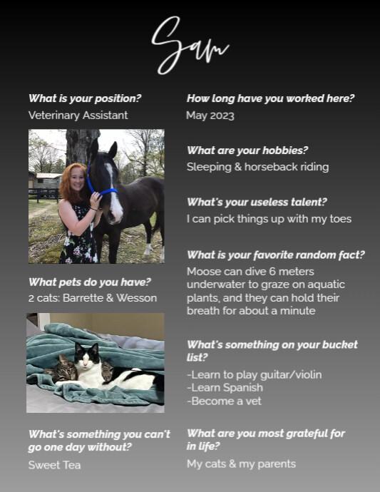 Copy of Sam - FINAL | PosterMyWall