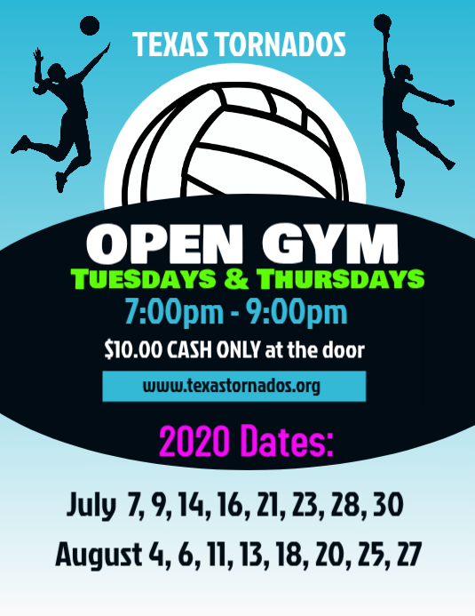 Open Gym | PosterMyWall