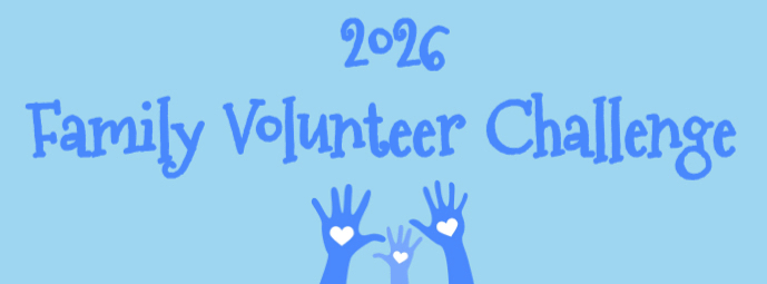 Family Volunteer Challenge website | PosterMyWall