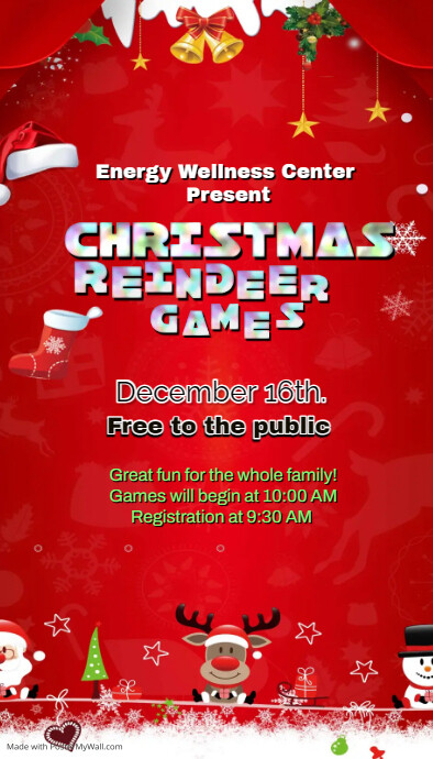 Christmas Food Drive flyer template | PosterMyWall