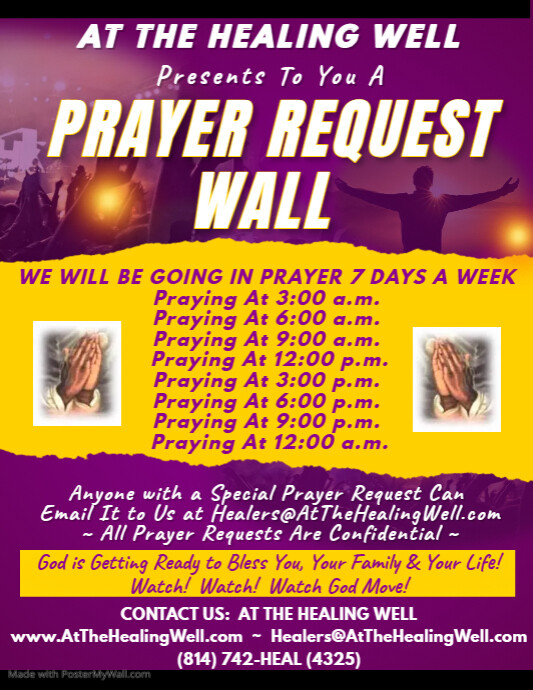 prayer wall | PosterMyWall