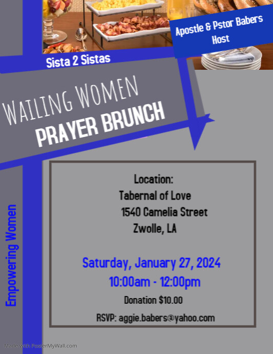 Prayer Breakfast | PosterMyWall