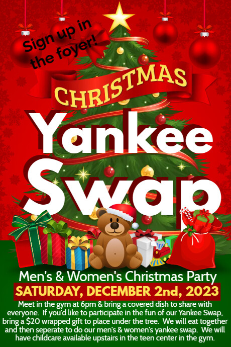 Yankee Swap | PosterMyWall