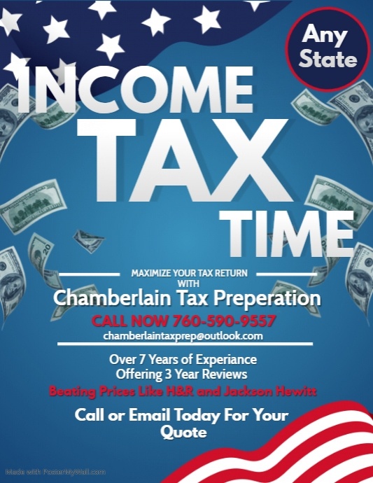 Copy of Income Tax office Flyer Template | PosterMyWall