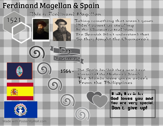 Copy of Ferdinand Magellan & Spain | PosterMyWall