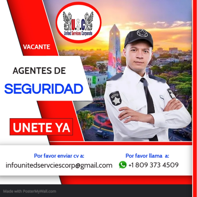security guards agency for hire | PosterMyWall