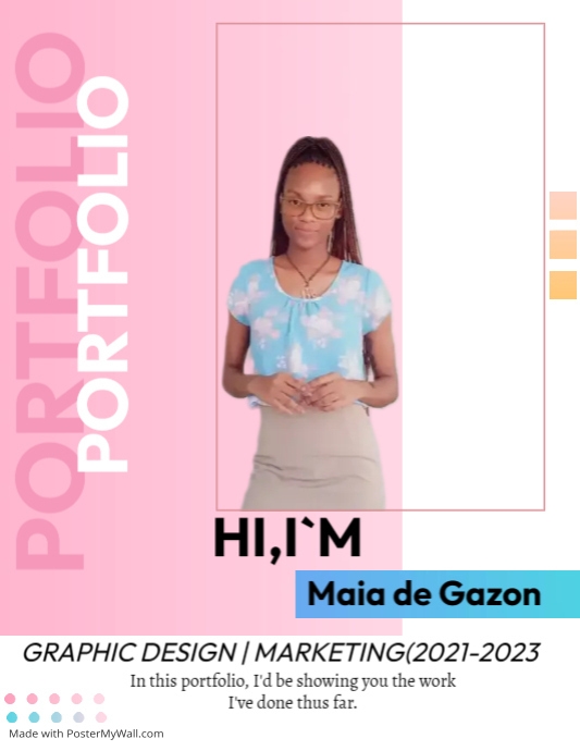 Copy of Graphic Designer Portfolio | PosterMyWall