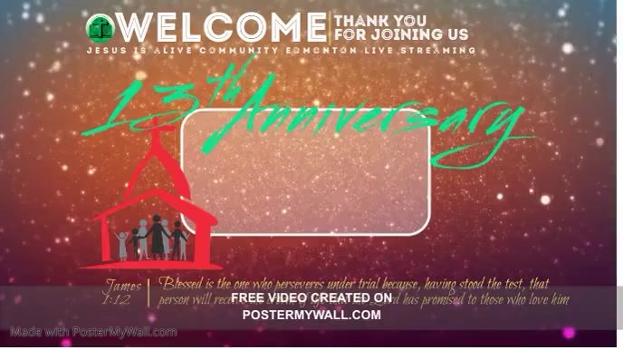 Copy of welcome countdown timer | PosterMyWall