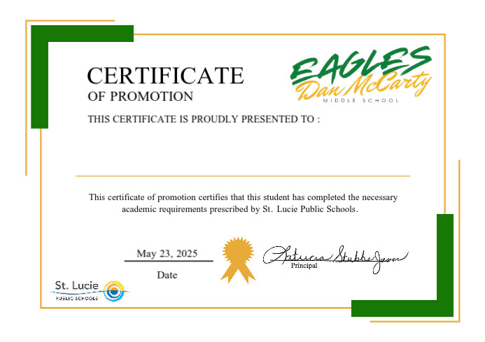 modern minimal certificate of achievement tem | PosterMyWall