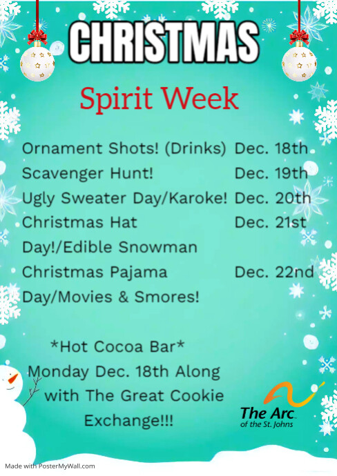 Christmas price list poster | PosterMyWall