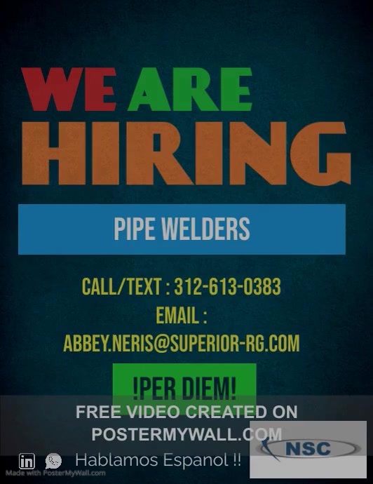 Hiring Instagram Animation Post Video | PosterMyWall