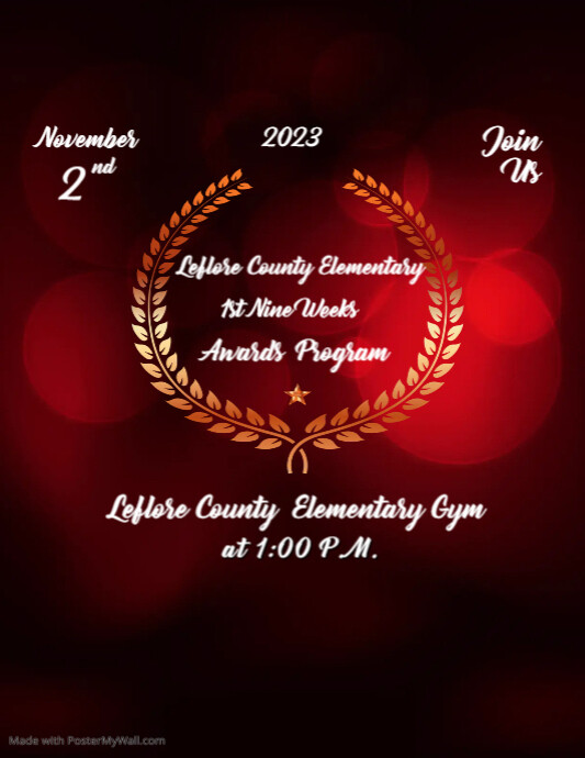 Red Ceremony Award | PosterMyWall