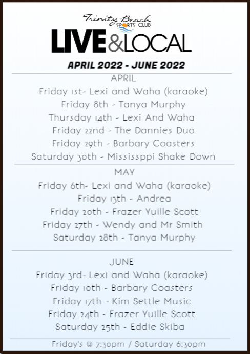 Gig List | PosterMyWall