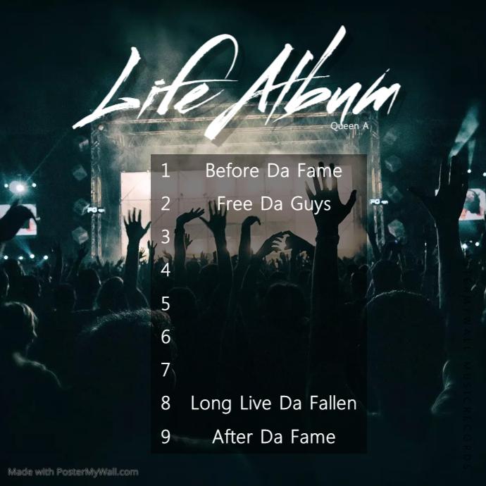 Life Album | PosterMyWall