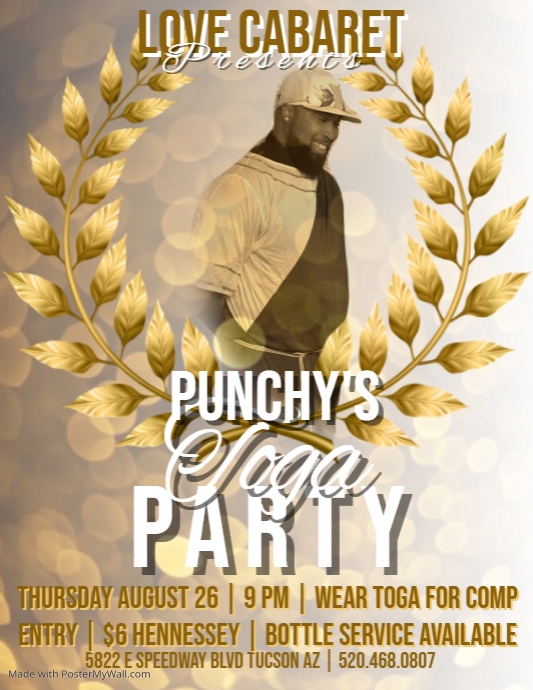 Copy of Greek Party event flyer | PosterMyWall