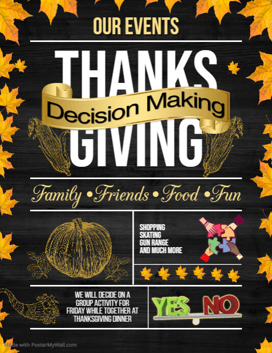 THANKSGIVING | PosterMyWall