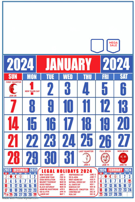 Copy of January 2024 | PosterMyWall