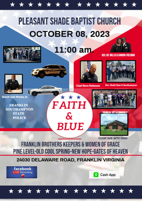Copy of Faith and Blue | PosterMyWall