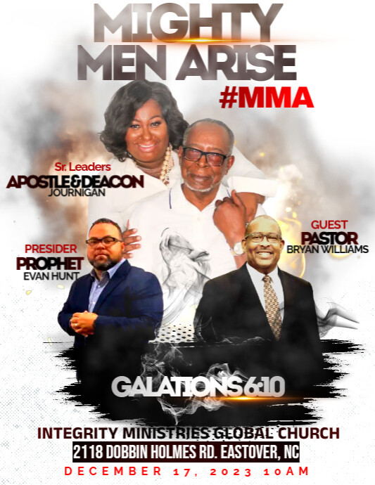 MIGHTY MEN ARISE | PosterMyWall