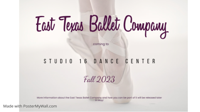 Ballet poster template | PosterMyWall
