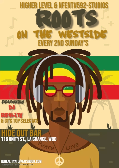 Reggae Music Festival Poster | PosterMyWall