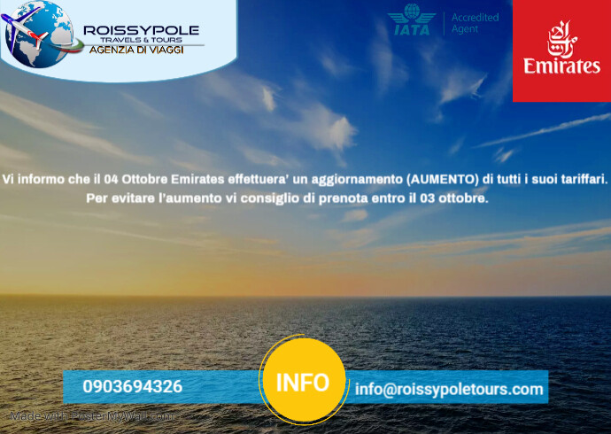 Air Ticket Offer Template | PosterMyWall