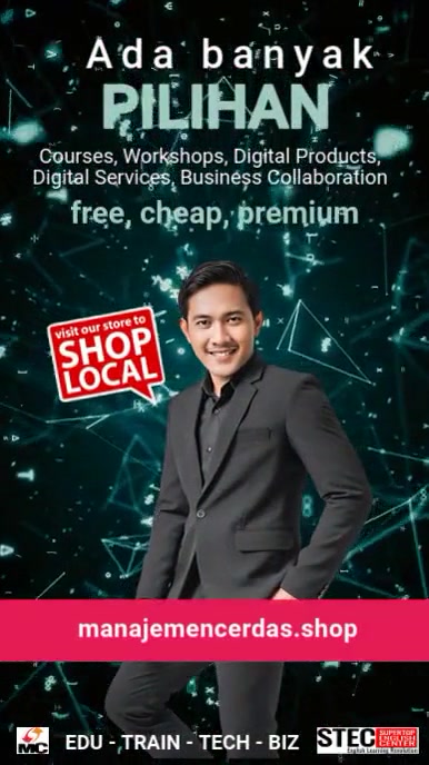 manajemencerdas.shop | PosterMyWall